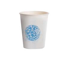 China Coffee Water White Disposable Paper Cups 8 Oz With Customized Logo for sale