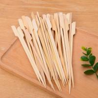 China Sharpened Stick Bamboo and Wooden bbq Bamboo Skewers Bamboo Picks for sale