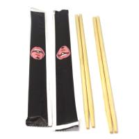 China Chinese round Bamboo Chopstick Disposable For Takeaway Food for sale