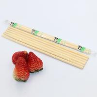 China Custom Eco Friendly Takeaway Round Bamboo Chopsticks for sale