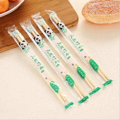 China Custom Eco Friendly Takeaway Round Bamboo Chopsticks for sale