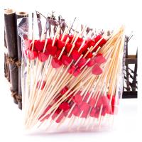 China OEM Disposable Bamboo Sticks For Fruit / Sushi / Sandwich for sale