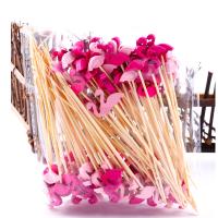 China OEM Disposable Bamboo Sticks For Fruit / Sushi / Sandwich for sale