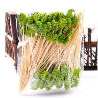 China OEM Disposable Bamboo Sticks For Fruit / Sushi / Sandwich for sale