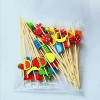 China OEM Disposable Bamboo Sticks For Fruit / Sushi / Sandwich for sale