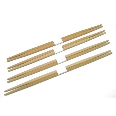 China 18cm/21cm/24cm Length Eco-Friendly Disposable Bamboo Wooden Chopsticks with Paper Sleeve for sale