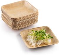 China Organic Compostable Palm Leaf Disposable Plates For Wedding Party for sale