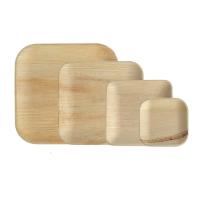 China 6 Inch 8 Inch 10 Inch Disposable Areca Palm Leaf Plates for sale