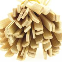 China Food Grade Disposable Flat Bamboo Paddle Skewer With Custom Logo for sale