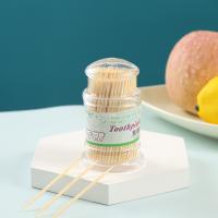 China Biodegradable Bamboo Toothpicks Individual Box Packed for sale