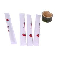 China 21cm Restaurant Disposable Bamboo Chopsticks Custom Printed Fast Food for sale