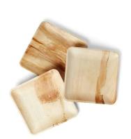 China SGS 100% Biobased Palm Leaf Plates Disposable For Children'S Birthday Party for sale