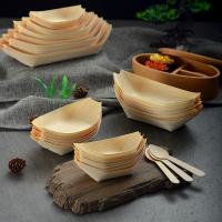 China OEM Disposable Bamboo Sushi Boat For Restaurant for sale