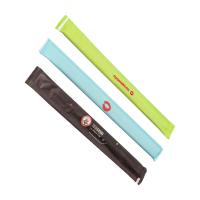 China Different Color Package Paper Wrapped Restaurant Bamboo Chopsticks for sale