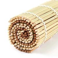 China Reusable Sushi Maker Biodegradable and Easy to Bamboo Rolling Mat with 5.5mm Diameter for sale