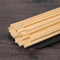 China Handmade Bamboo Drinking Straw Sets Reusable with Straw Cleaning Brush for sale