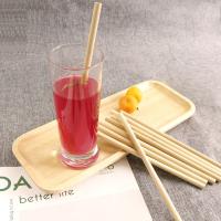 China 100% Natural Organic Drinking Bamboo Straw Bar Accessories Biodegradable for sale