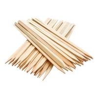China Flat BBQ 8 Inch Bamboo Skewers Paddle Sticks Grill Kebab Barbecue Bamboo Stick for sale