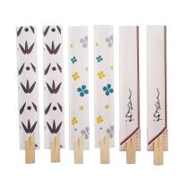 China Eco Friendly Disposable Bamboo Chopsticks with Custom Logo Printing in OPP Package for sale