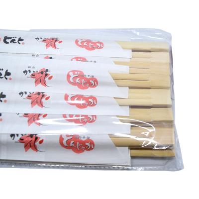 China Eco Friendly Disposable Bamboo Chopsticks with Custom Logo Printing in OPP Package for sale