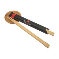 China Personalized disposable chopstick cover with half paper sleeve for sale