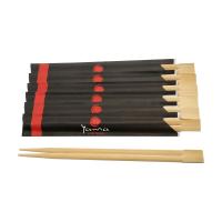 China Personalized disposable chopstick cover with half paper sleeve for sale