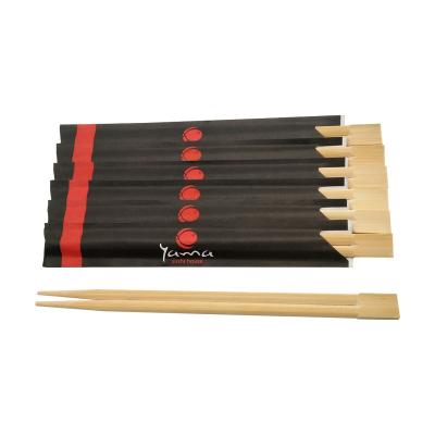 China Personalized disposable chopstick cover with half paper sleeve for sale