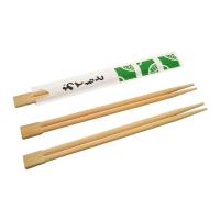 China Sterilized Picnic Wooden Chopsticks Disposable , Custom Sleeve Korean Wooden Chopsticks for sale