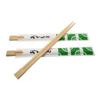 China Sterilized Picnic Wooden Chopsticks Disposable , Custom Sleeve Korean Wooden Chopsticks for sale