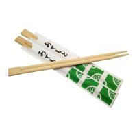 China Eco Friendly wholesale 21cm bamboo disposable chopsticks titanium chopsticks for sale