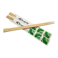China Eco Friendly wholesale 21cm bamboo disposable chopsticks titanium chopsticks for sale