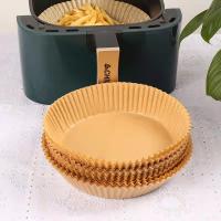 China 50pcs 100pcs Air Fryer Disposable Paper Liner Non Stick For Baking for sale