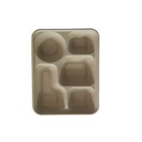 China One Time Use Dinner Plate Biodegradable Food Containers Compostable for sale