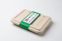 China One Time Use Dinner Plate Biodegradable Food Containers Compostable for sale
