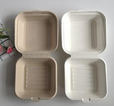 China Biodegradable Burger Fast Food Packaging Box Eco Friendly for sale