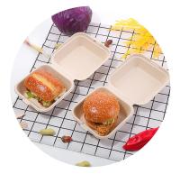 China Biodegradable Burger Fast Food Packaging Box Eco Friendly for sale