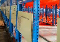 China Electric Mobile Shelving Racks , Customized Material Storage Racks ISO CE Certificated for sale