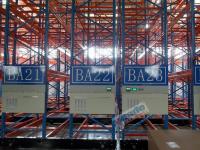 China Cold Chains Q235B Steel Storage Racks Spacing Saving Pallet Racking Shelves for sale