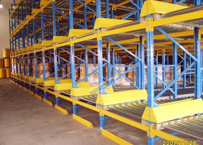 China Dynamic Flow Rack Shelving 1500 Kg Per Pallet Warehouse Storage Racks for sale