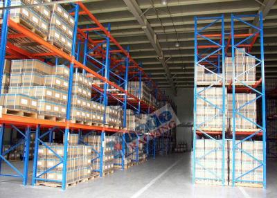 China 2500 Kg Max Load Pallet Rack Shelving Powder Coating For Third Party Distribution Centers for sale