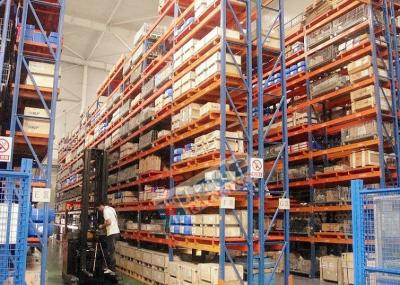 China Q345 Steel Pallet Rack Shelving 2000kg Heavy Duty Warehouse Racking for sale