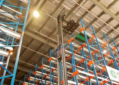 China Pallet Radio Shuttle Racking Automated Shelving Systems With Two Motors for sale