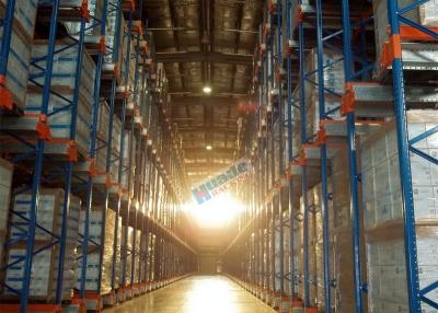 China Cold Supply Chain Industrial Pallet Racks Heavy Duty 5-45 Celsius Degree Working Temperature for sale