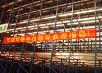 China Semi Automated Orange 35-45 M / Min Radio Shuttle Racking For Logistic Distribution Centers for sale