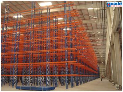 China 1000mm S235JR Steel 7000kg Cantilever Beam Deep Pallet Rack Shelving for sale