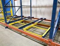 China 3D Storage Warehouse Push Back Shelving high accessibility for sale