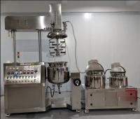 China 50L Cosmetic Vacuum Homogenizer Mixer Tank For Skin Care Cream for sale