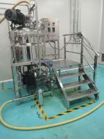 China Liquid Soap Cosmetic Vacuum Emulsifying Homogenizer SS 304/316 Material 200L for sale