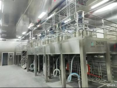 China Full Automatic Vacuum Homogenizer Mixer for Shampoo Liquid Soap for sale