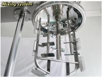 China Pharmaceutical High Shear Emulsifying Machine 100L with Water / Oil Tank for sale